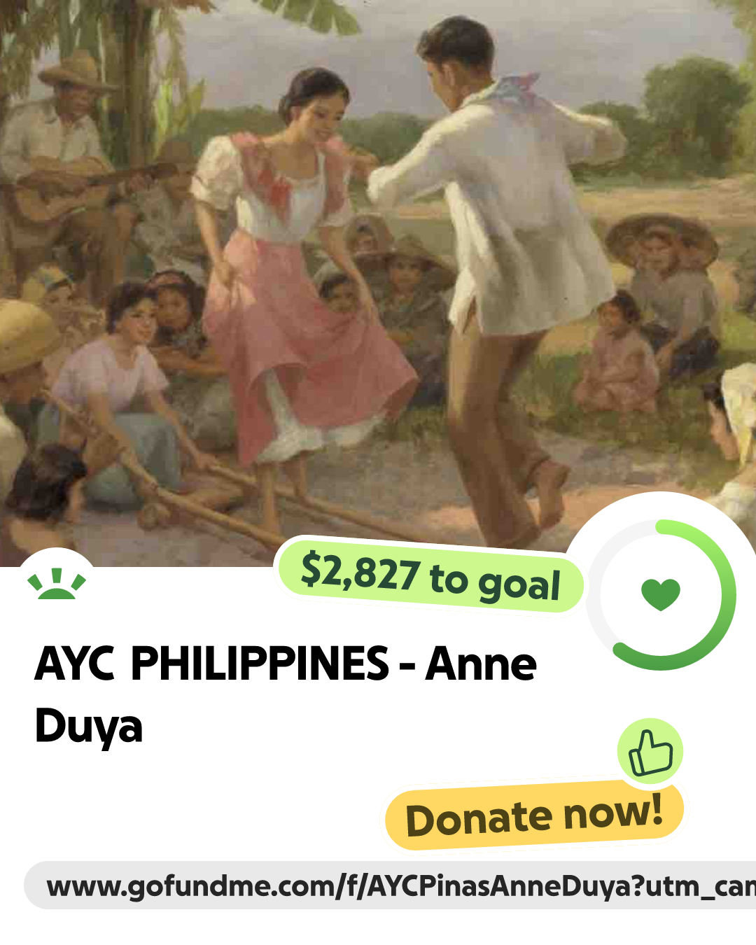 Fundraiser by anne isabelle duya : AYC PHILIPPINES - Anne Duya