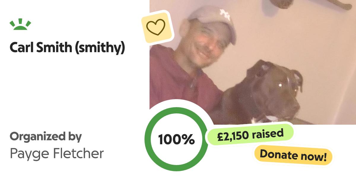 Fundraiser by Payge Fletcher : Carl Smith (smithy)