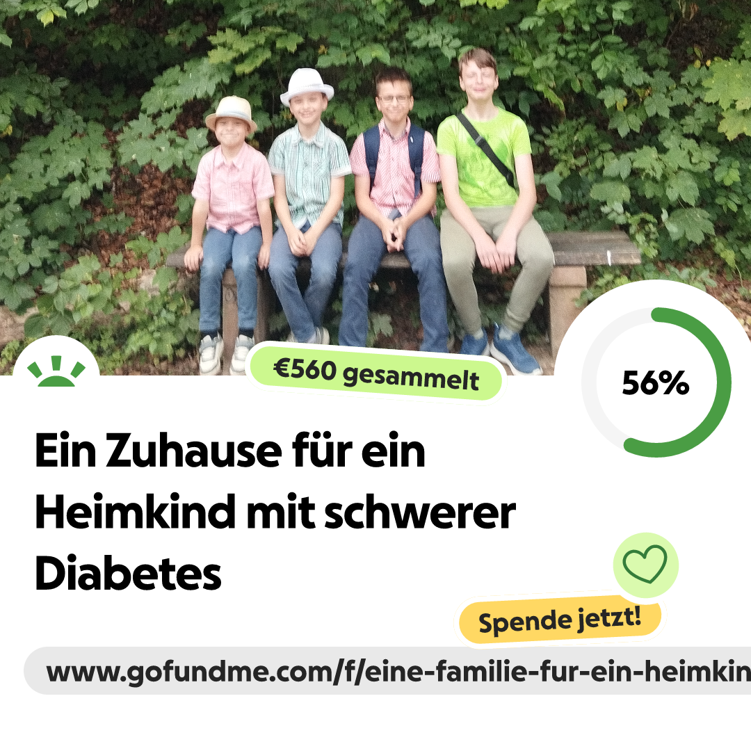 Fundraiser by Isabel Bastian : Ein Zuhause für ein Heimkind mit ...