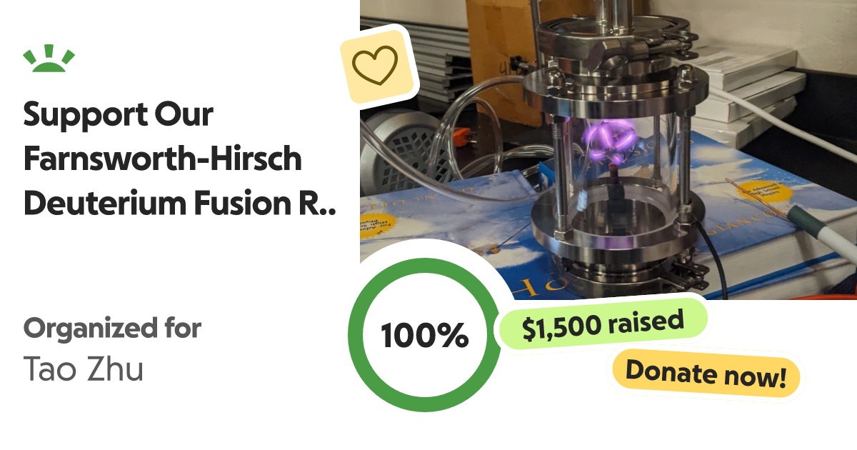 Fundraiser for Tao Zhu by Tristan Zhu : Support Our Farnsworth-Hirsch ...