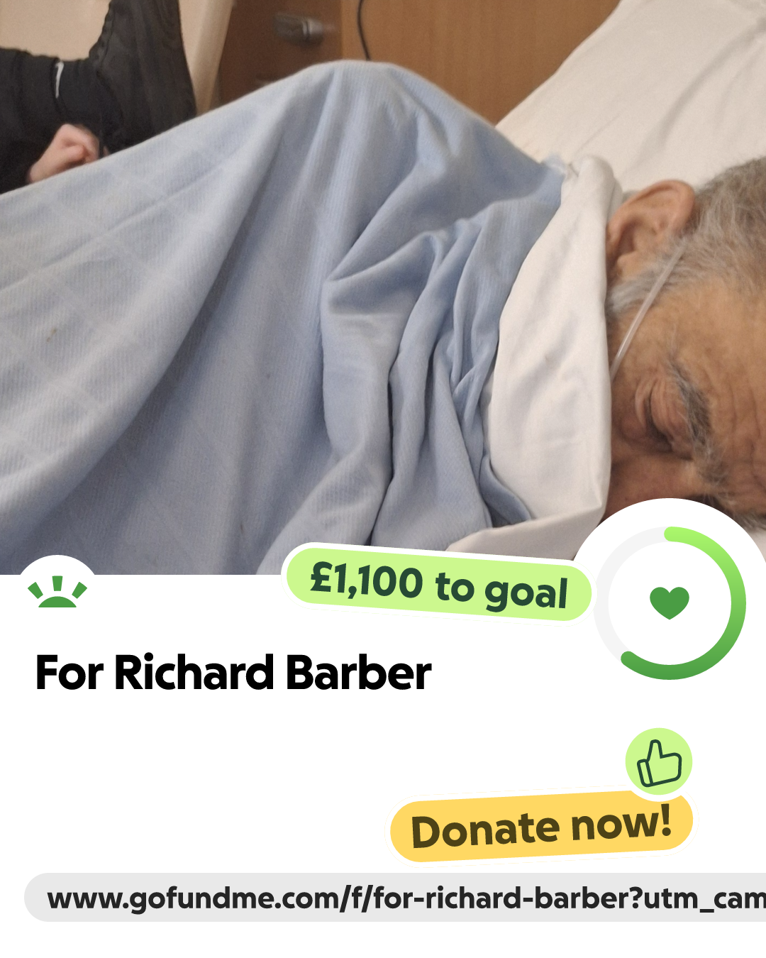 Fundraiser by Yvonne Barber : For Richard Barber