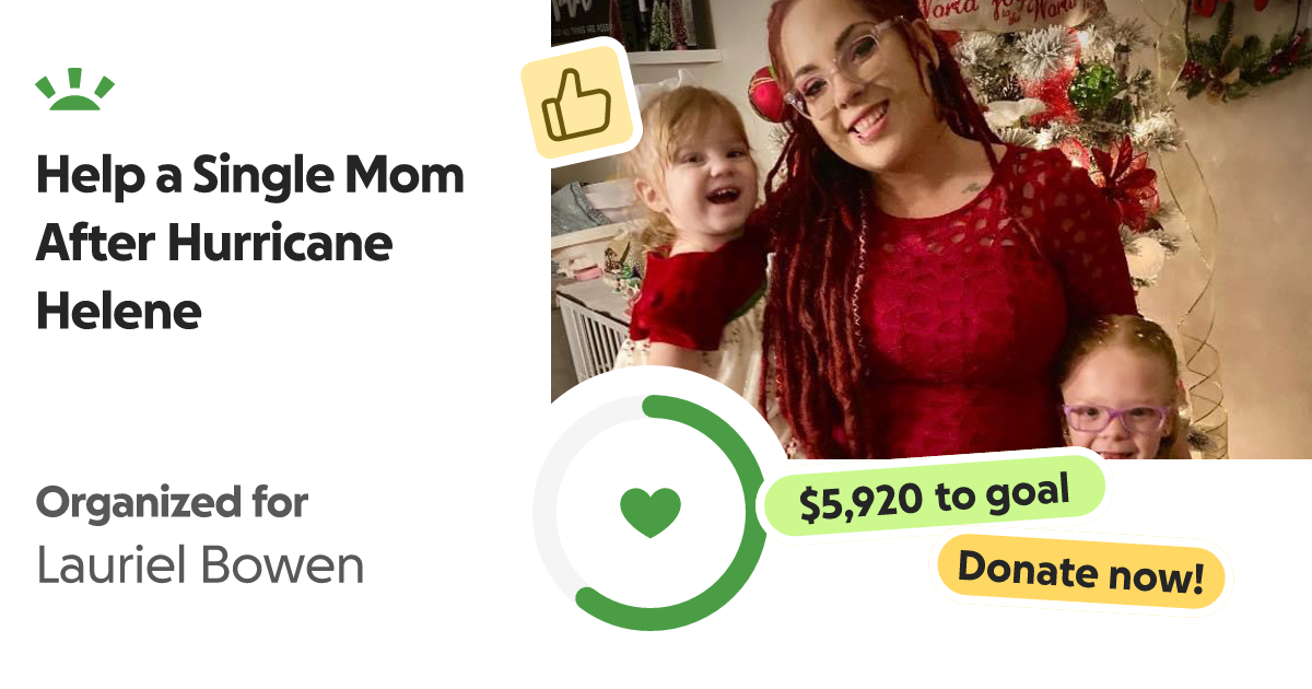 Fundraiser for Lauriel Bowen by Patricia Holt : Help a Single Mom After ...