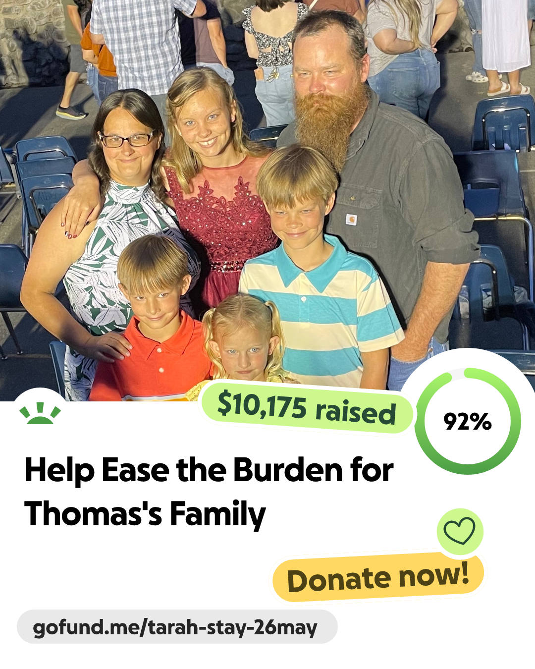 Fundraiser for Jessica Shepard by Tarah Shepard : Help Ease the Burden ...
