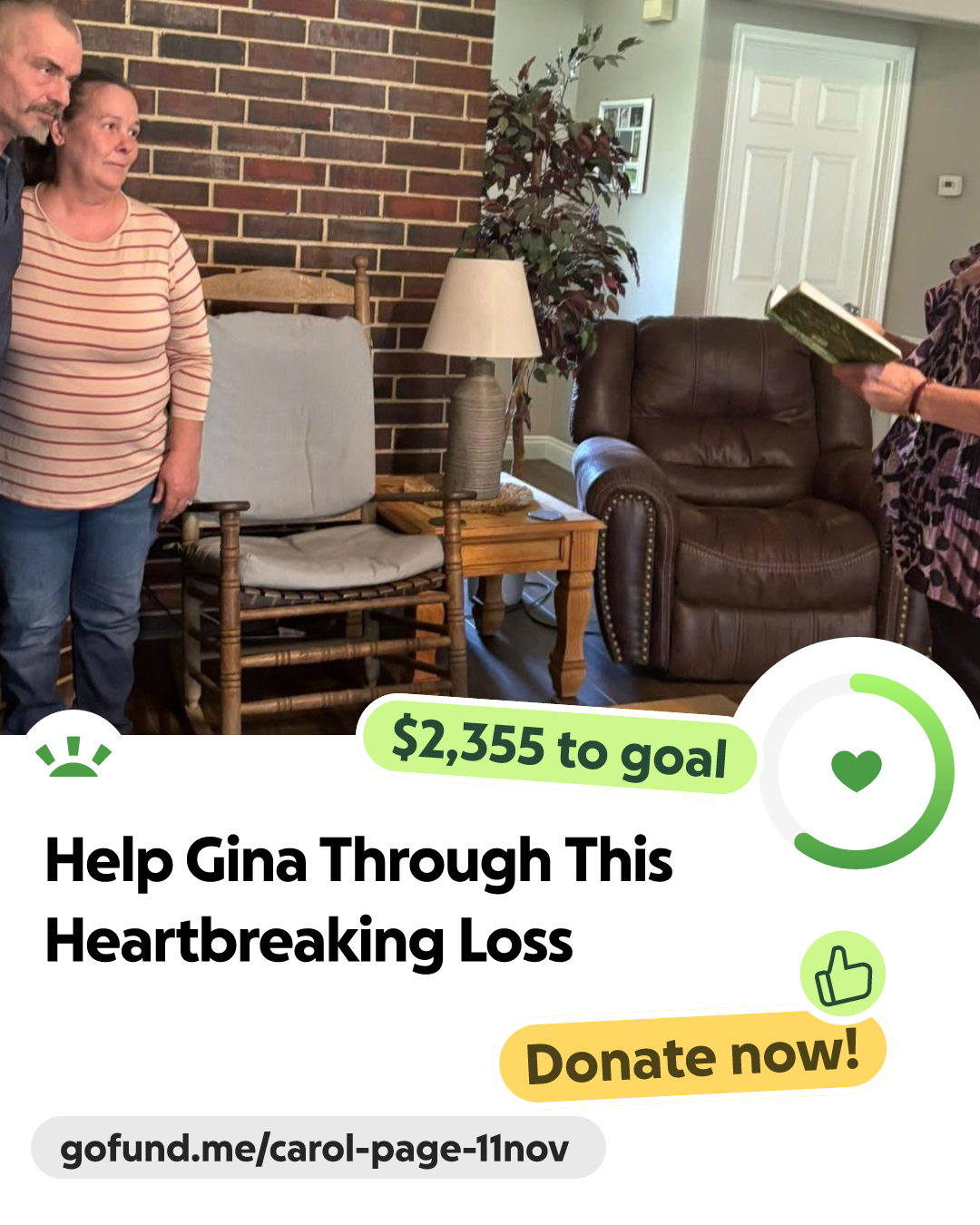 Fundraiser for Gina Dare by carol myers : Help Gina Through This ...