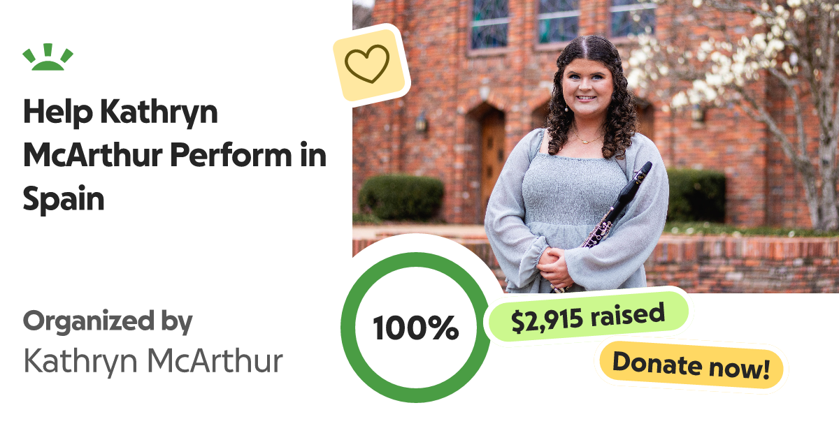 Fundraiser by Kathryn McArthur : Help Kathryn McArthur Perform in Spain