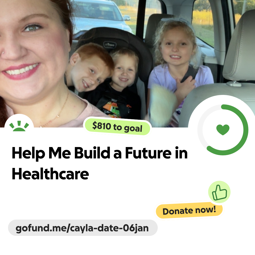 Fundraiser by Cayla Pietruszka : Help Me Build a Future in Healthcare