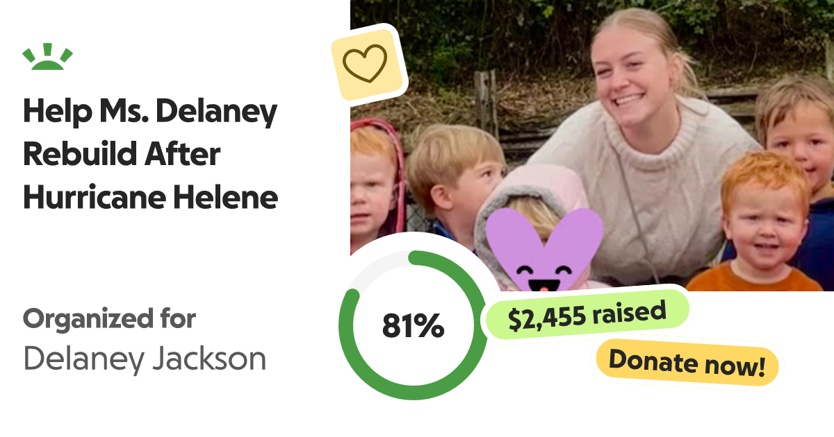 Fundraiser by Megan Specht : Help Ms. Delaney Rebuild After Hurricane ...