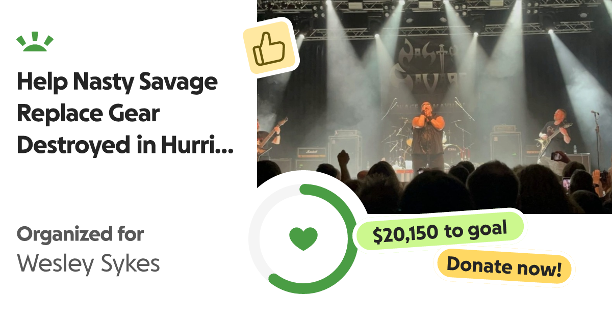 Fundraiser by David Orman : Help Nasty Savage Replace Gear Destroyed in ...