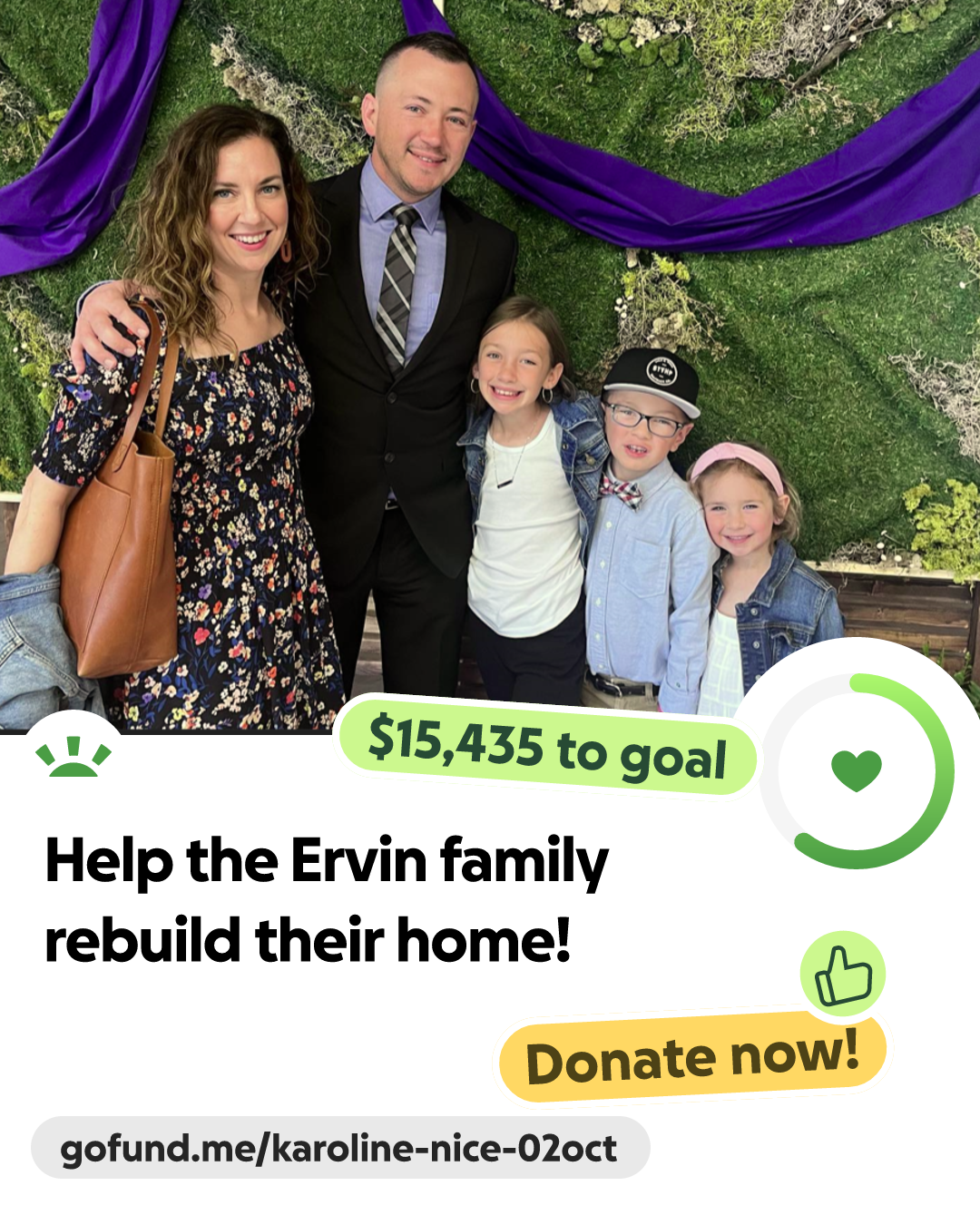 Fundraiser for Brooke Ervin by Karoline Jewell : Help the Ervin family ...