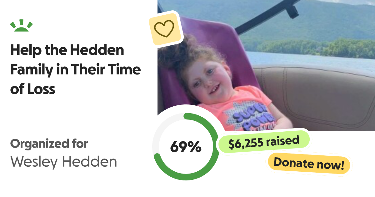 Fundraiser for Wesley Hedden by Raphael Reichman : Help the Hedden ...