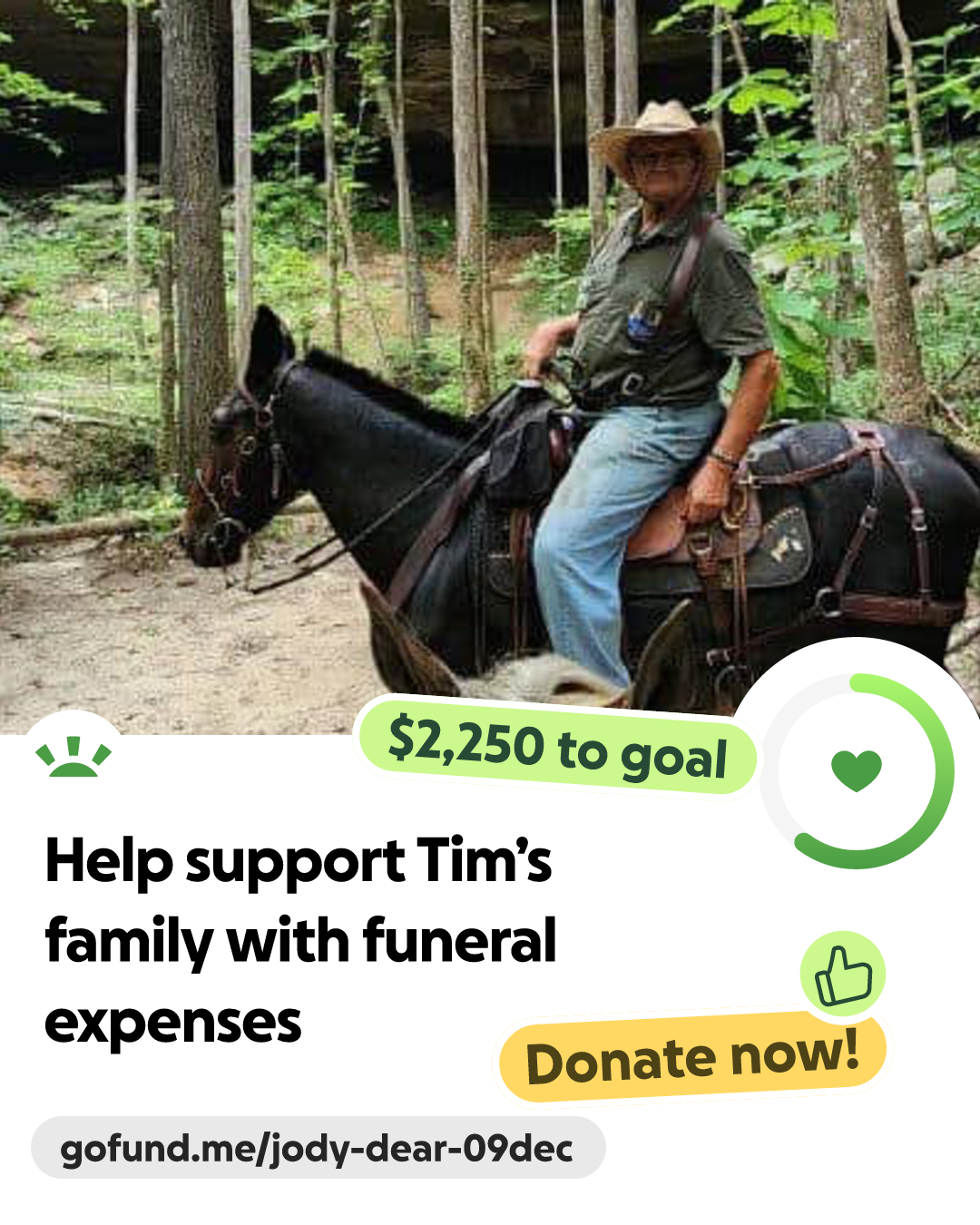 Fundraiser by Jody Roberson : Help support Tim’s family with funeral expenses