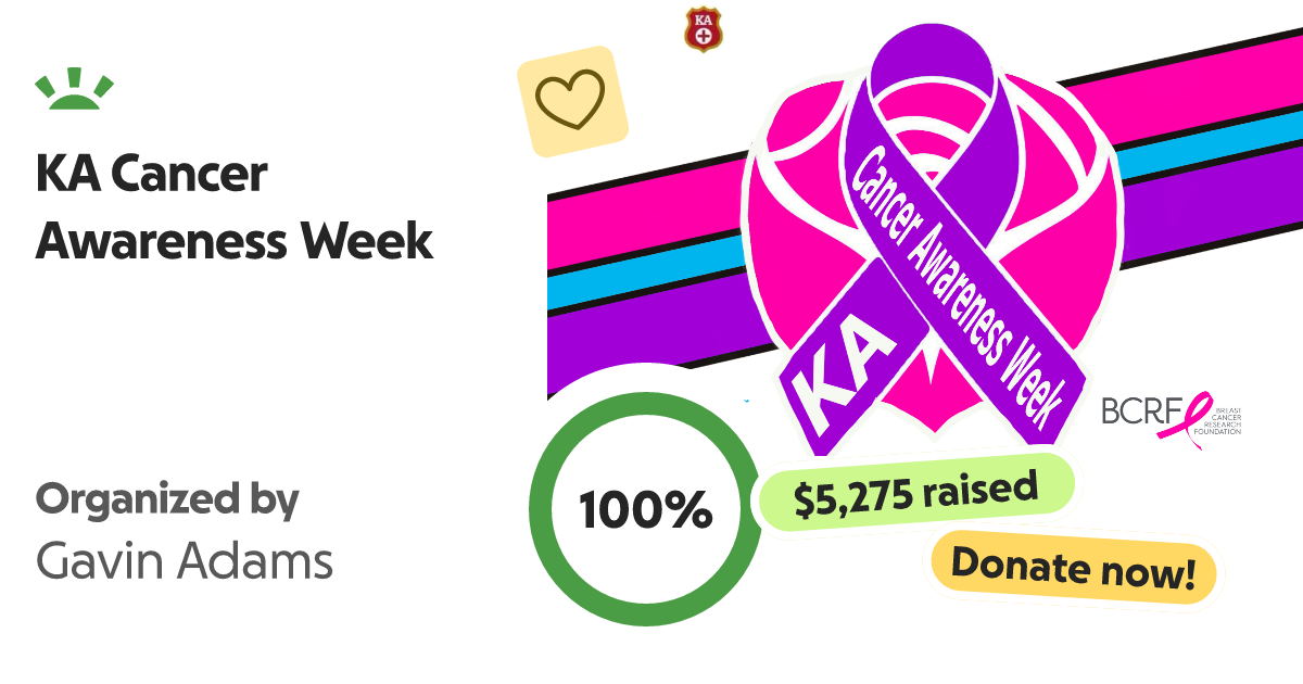 Fundraiser by Gavin Adams : KA Cancer Awareness Week