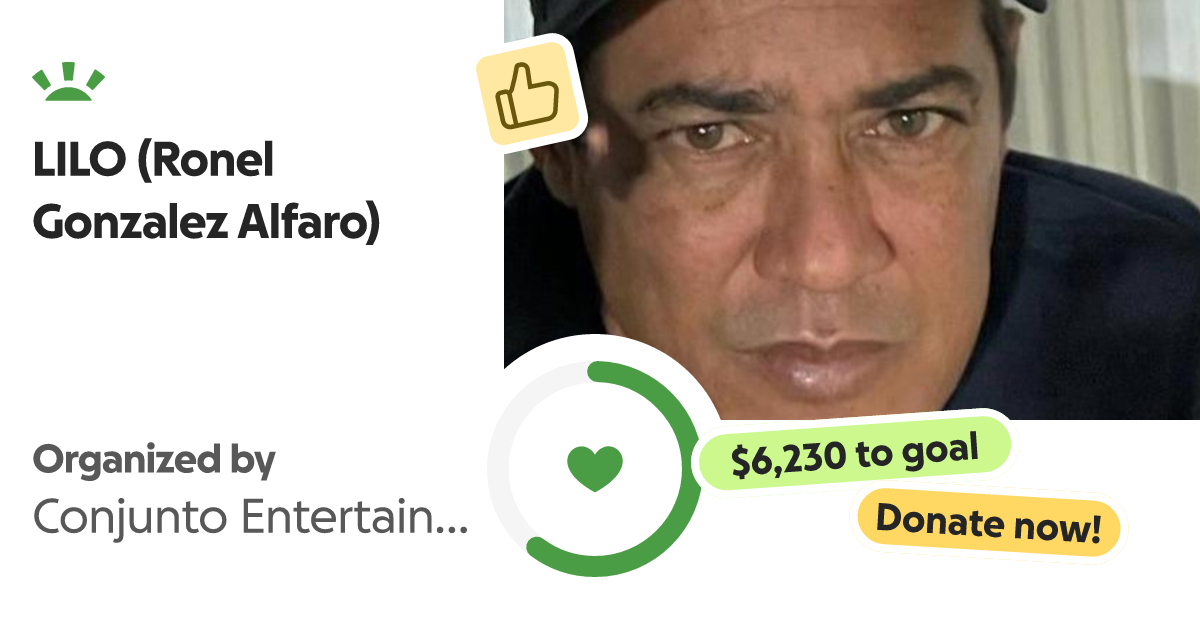 Fundraiser by Maria de Los Angeles Gonzalez Alfaro : LILO (Ronel Gonzalez Alfaro)