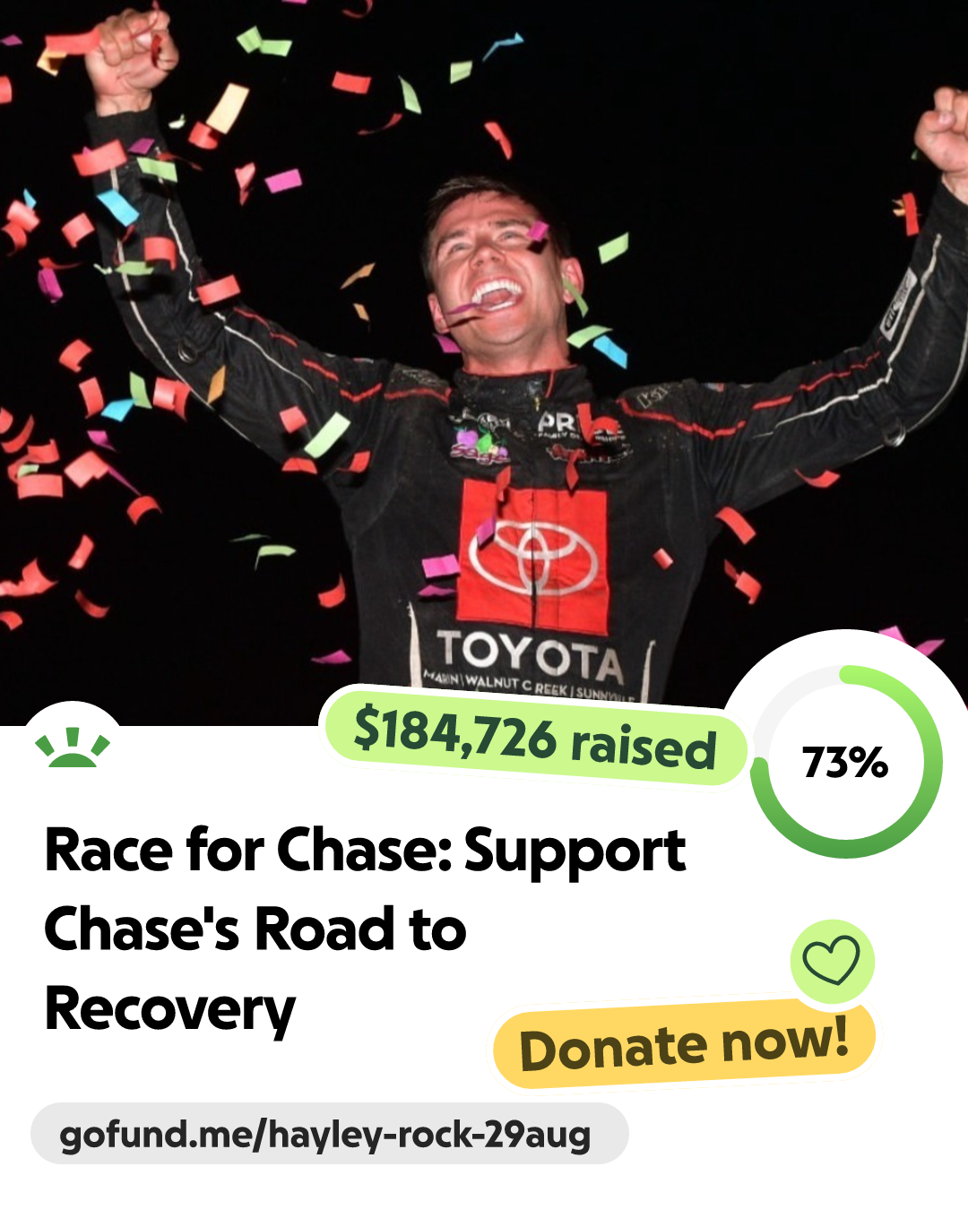 Fundraiser for Chase Johnson by Hayley Johnson : Race for Chase ...