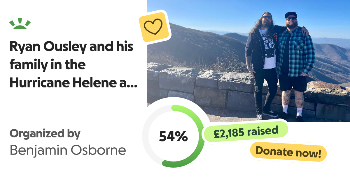 Fundraiser by Benjamin Osborne : Ryan Ousley and his family in the ...