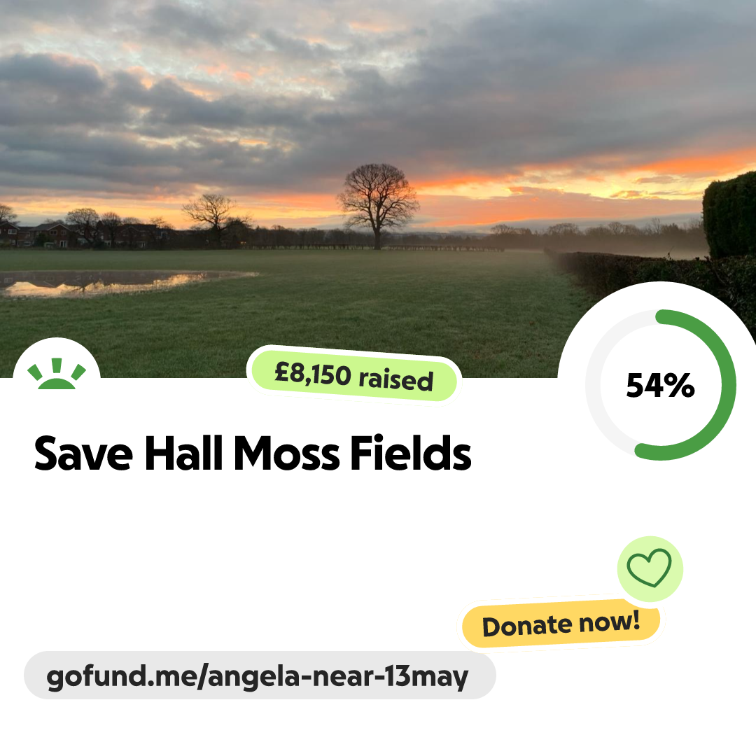Fundraiser by Angela Burgess : Save Hall Moss Fields