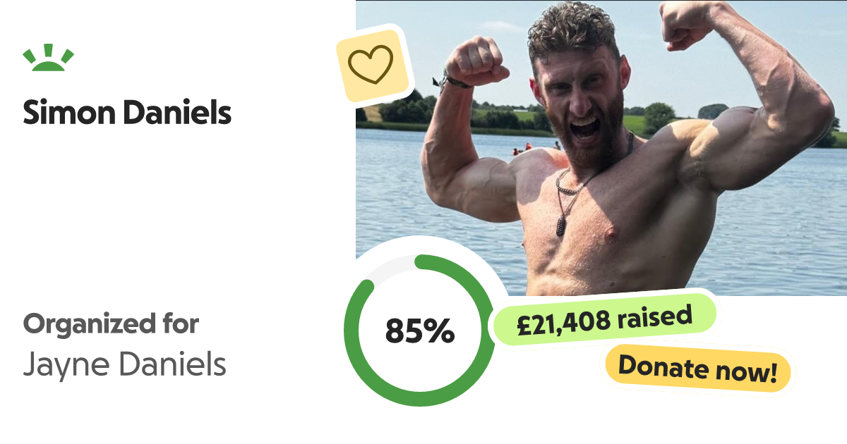 Fundraiser by Sophie Kemsley : Simon Daniels