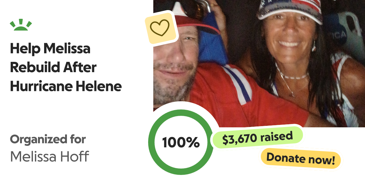Fundraiser for Melissa Hoff by Bobbi Lord : Help Melissa Rebuild After ...