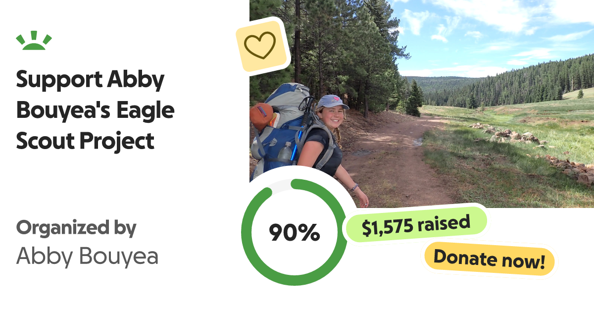 Fundraiser by Abby Bouyea : Support Abby Bouyea's Eagle Scout Project