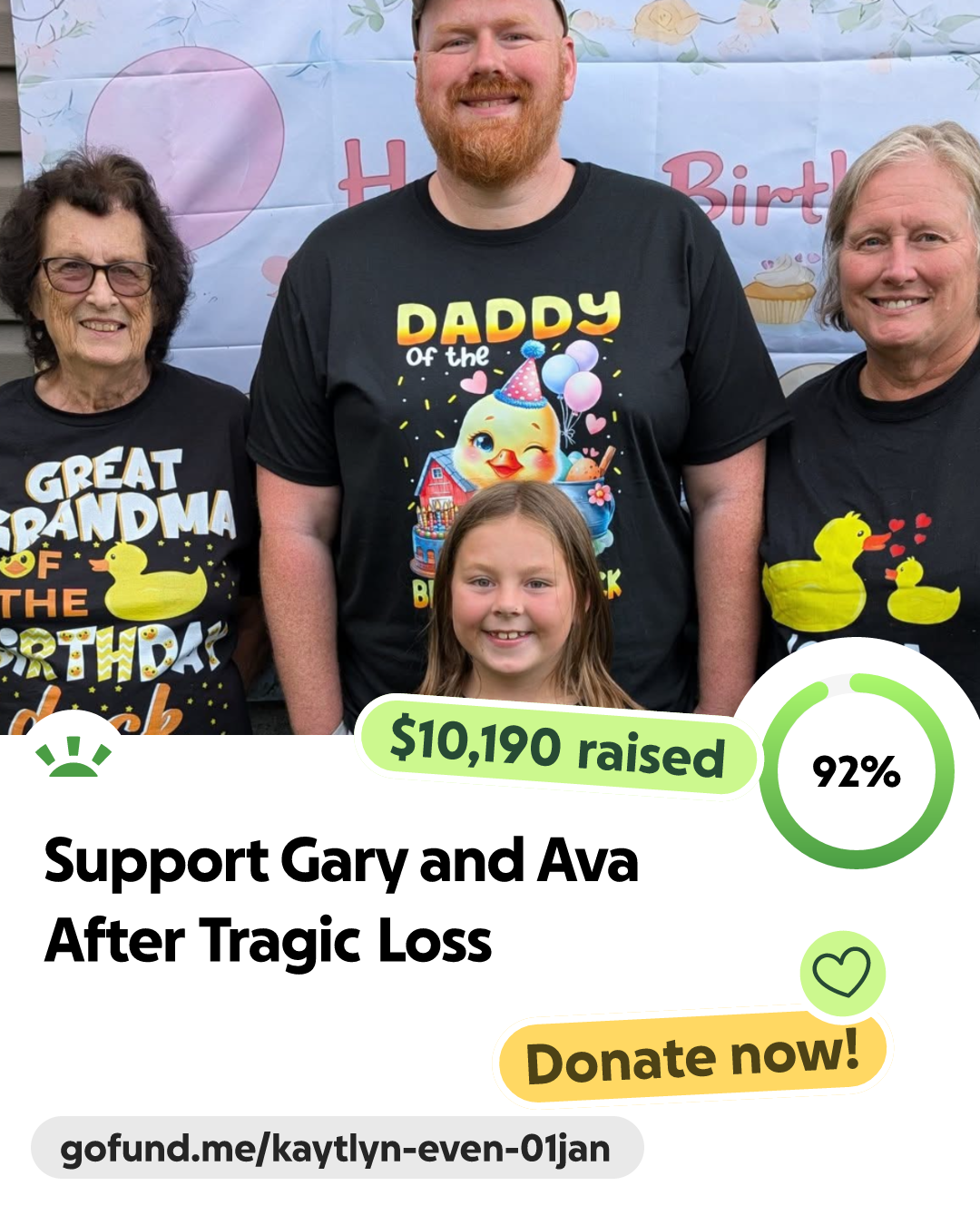 Fundraiser for Gary Moore by kaytlyn hedge : Support Gary and Ava After ...