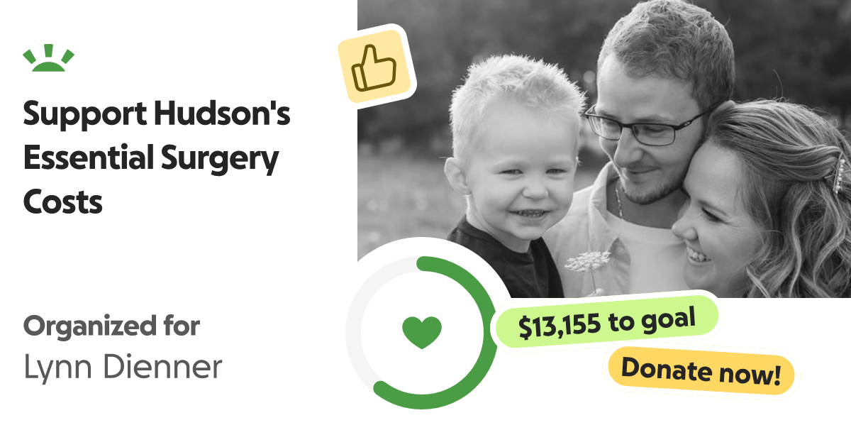 Fundraiser by Susan Zook : Support Hudson's Essential Surgery Costs