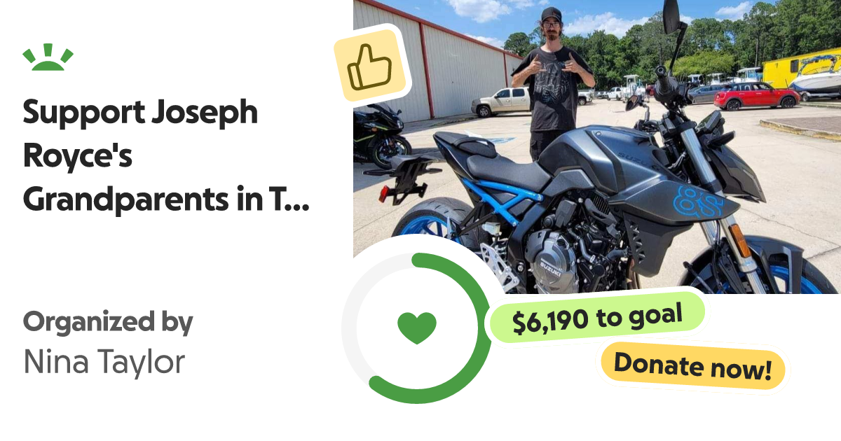 Fundraiser by Nina Taylor : Support Joseph Royce's Grandparents in ...