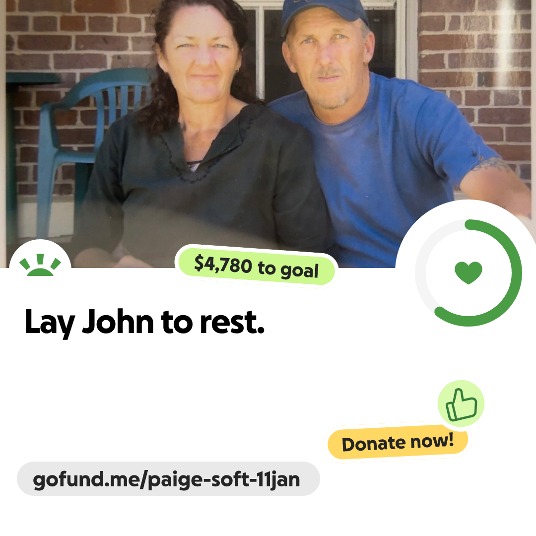 Fundraiser by Paige Morison : Lay John to rest.